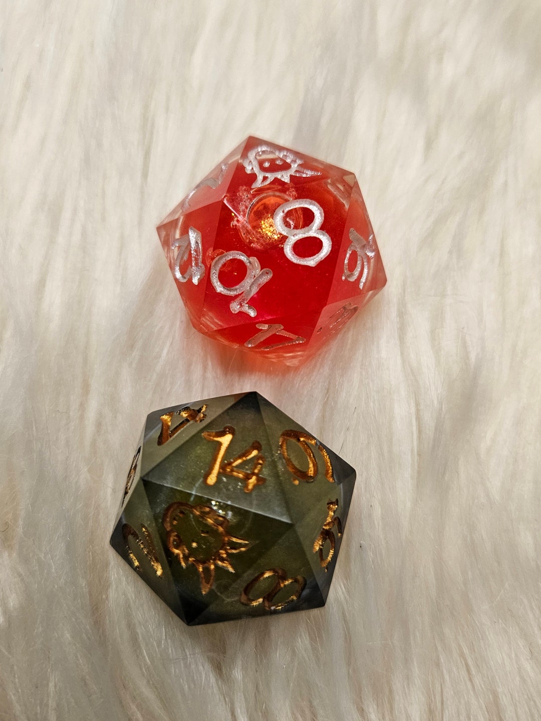 Chonky Liquid Core D20 (2 Options) - Etsy
