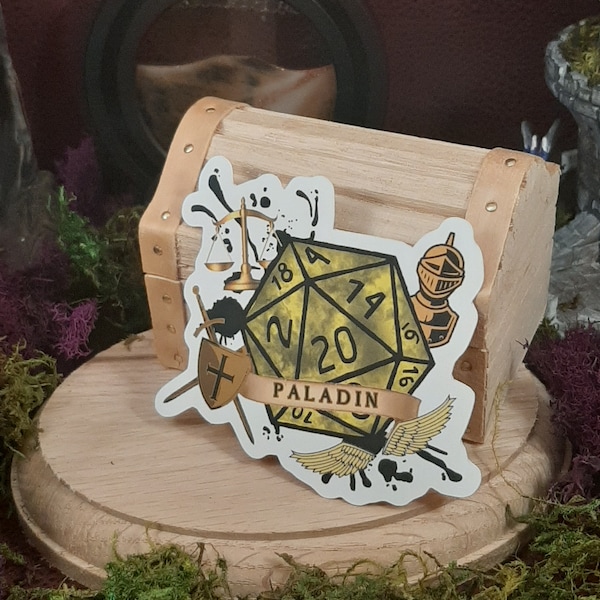 Dungeons and Dragons Class Stickers - Etsy
