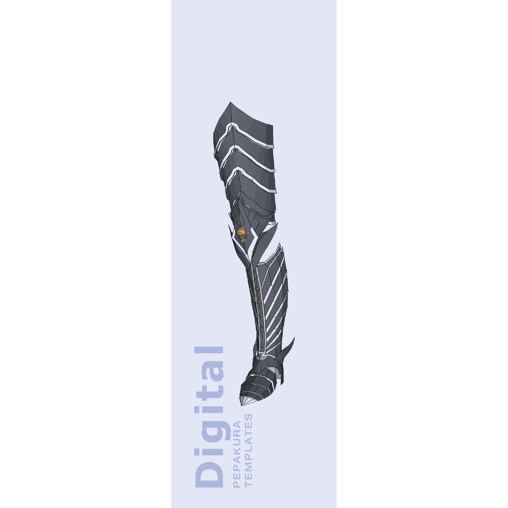 Ketheric Armor Inspired Armor Cosplay Pepakura Template - EVA Foam ...