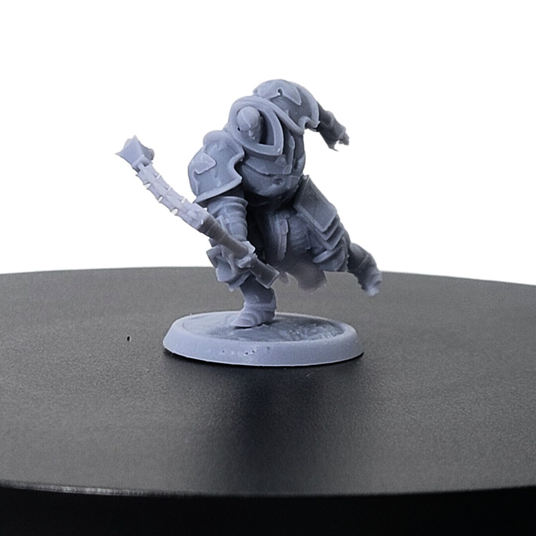 Human Templar With Flail - Etsy