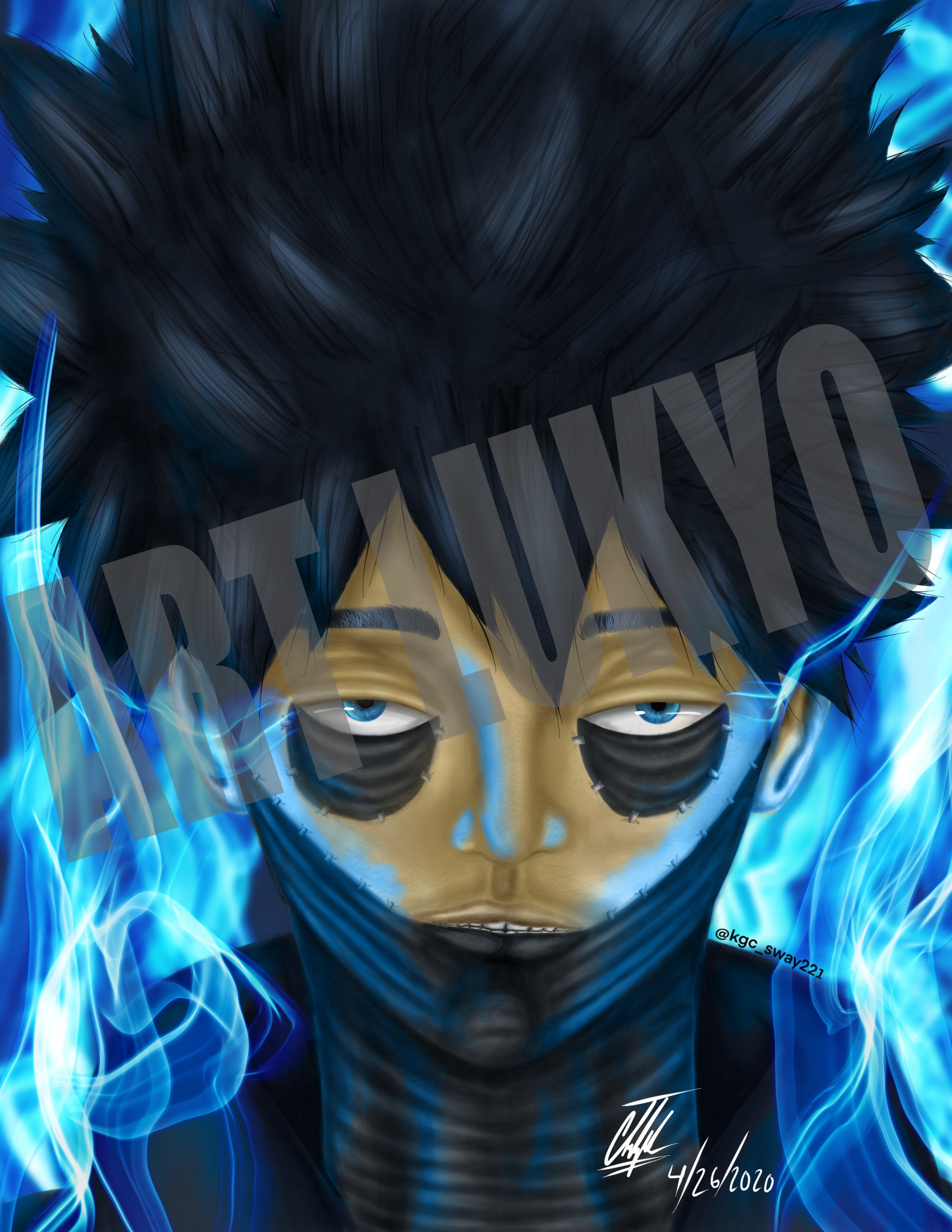 Dabi Front Face View - Etsy