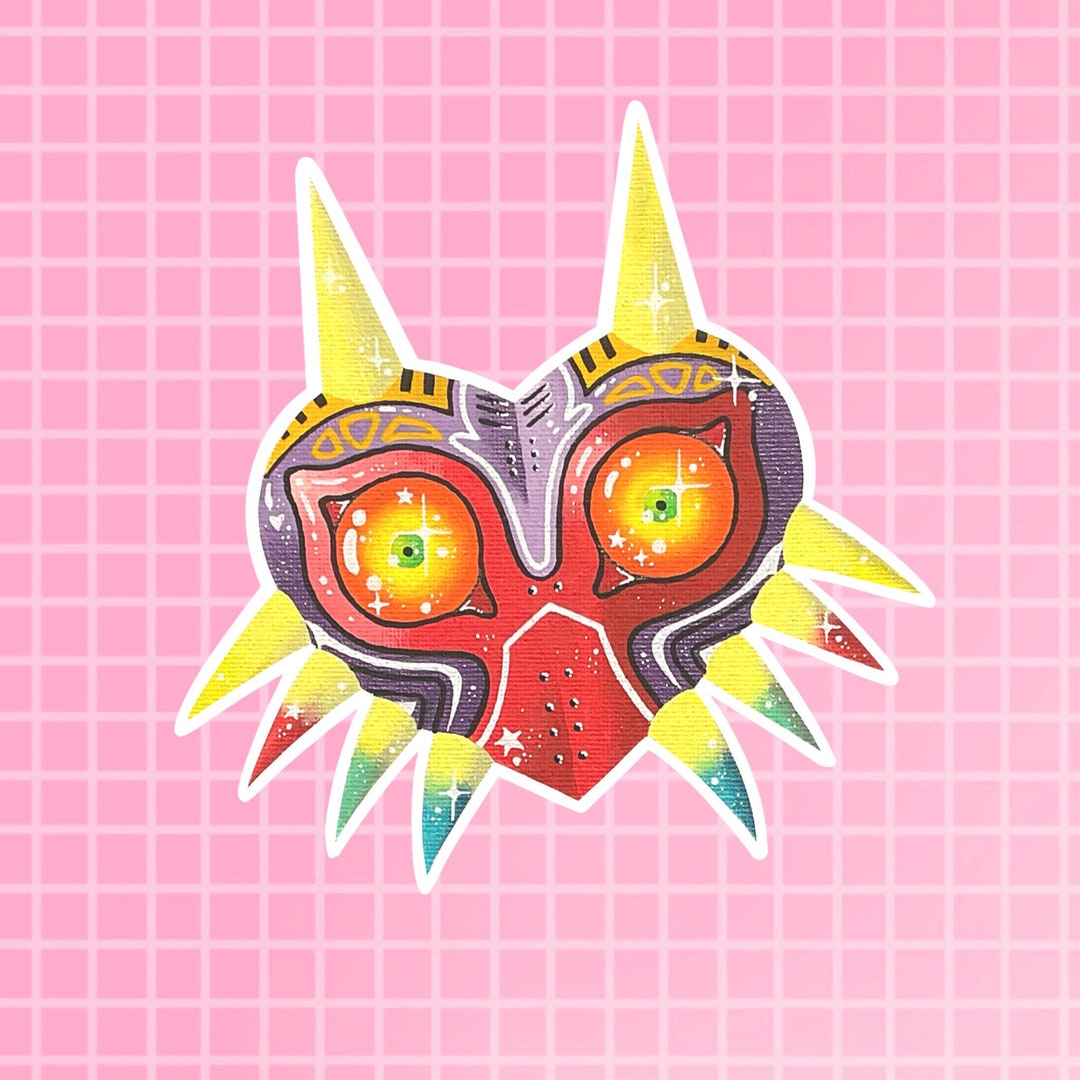 Kawaii Majora Sticker - Etsy