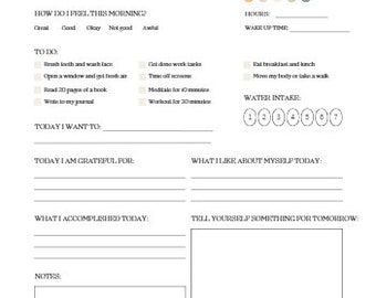 Digital Mental Health Tracker, Digital Mental Health Journal, Self Care ...