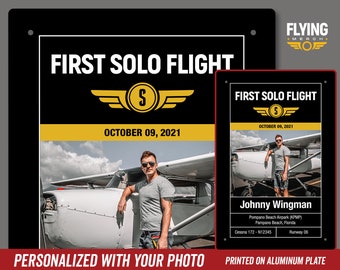 First Solo Flight Poster - Etsy