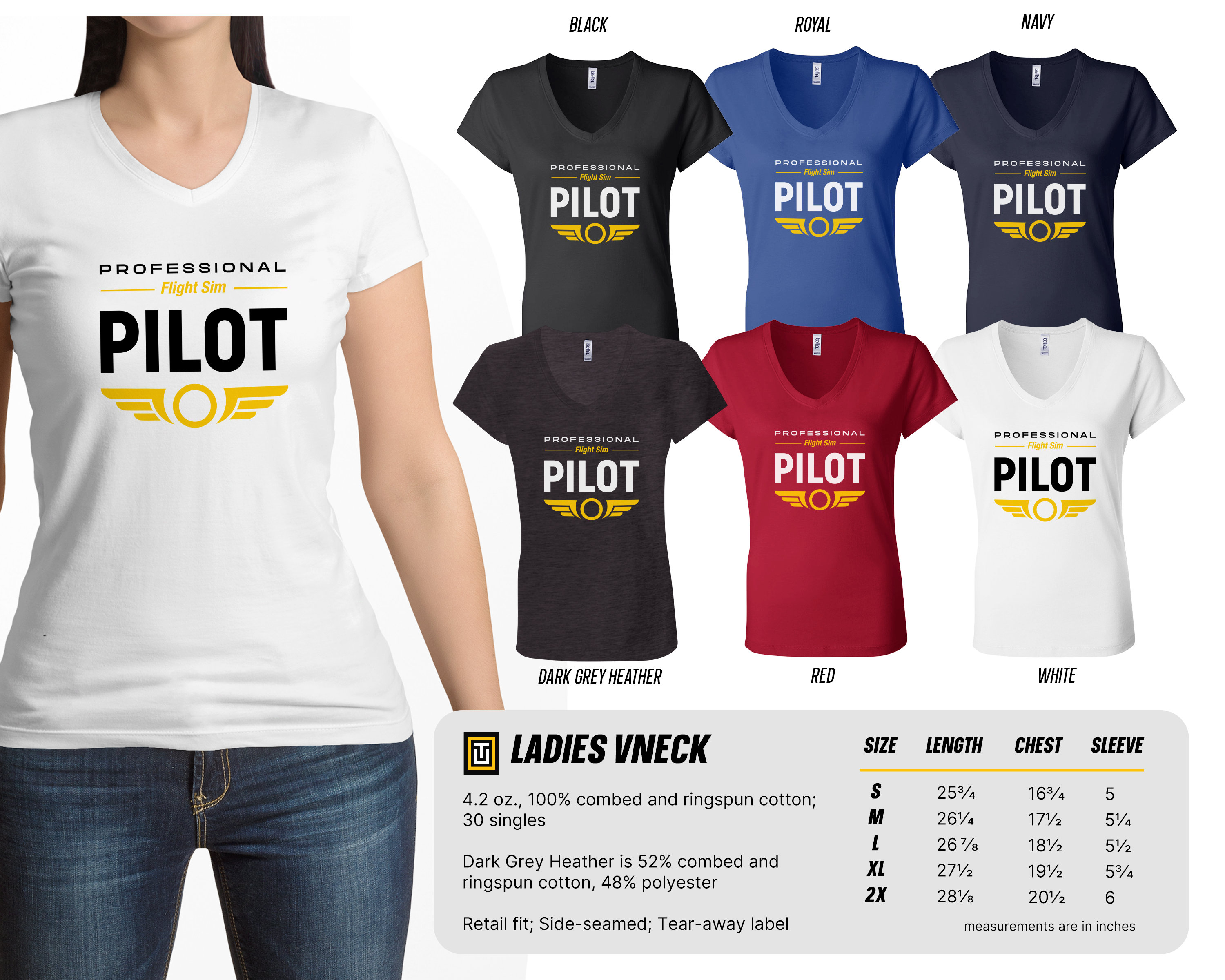 Professional Flight Sim Pilot Shirt, Flight Simulator Tee, Funny Pilot ...