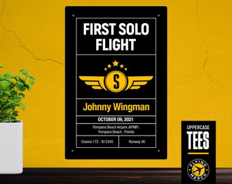 First Flight Solo - Etsy