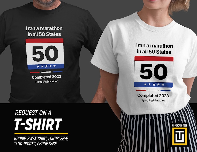 Custom 50 States Marathon Mug, Thoughtful Gift for Marathoners, I Ran a ...