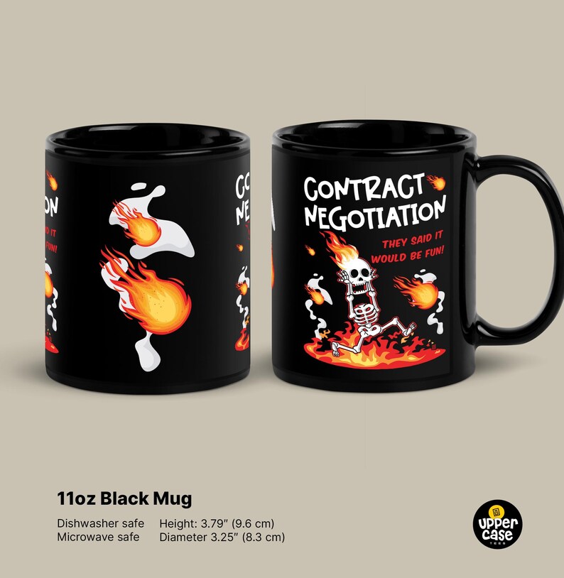 Funny Contract Negotiator Mug | Legal Team Coffee Cup | Procurement ...