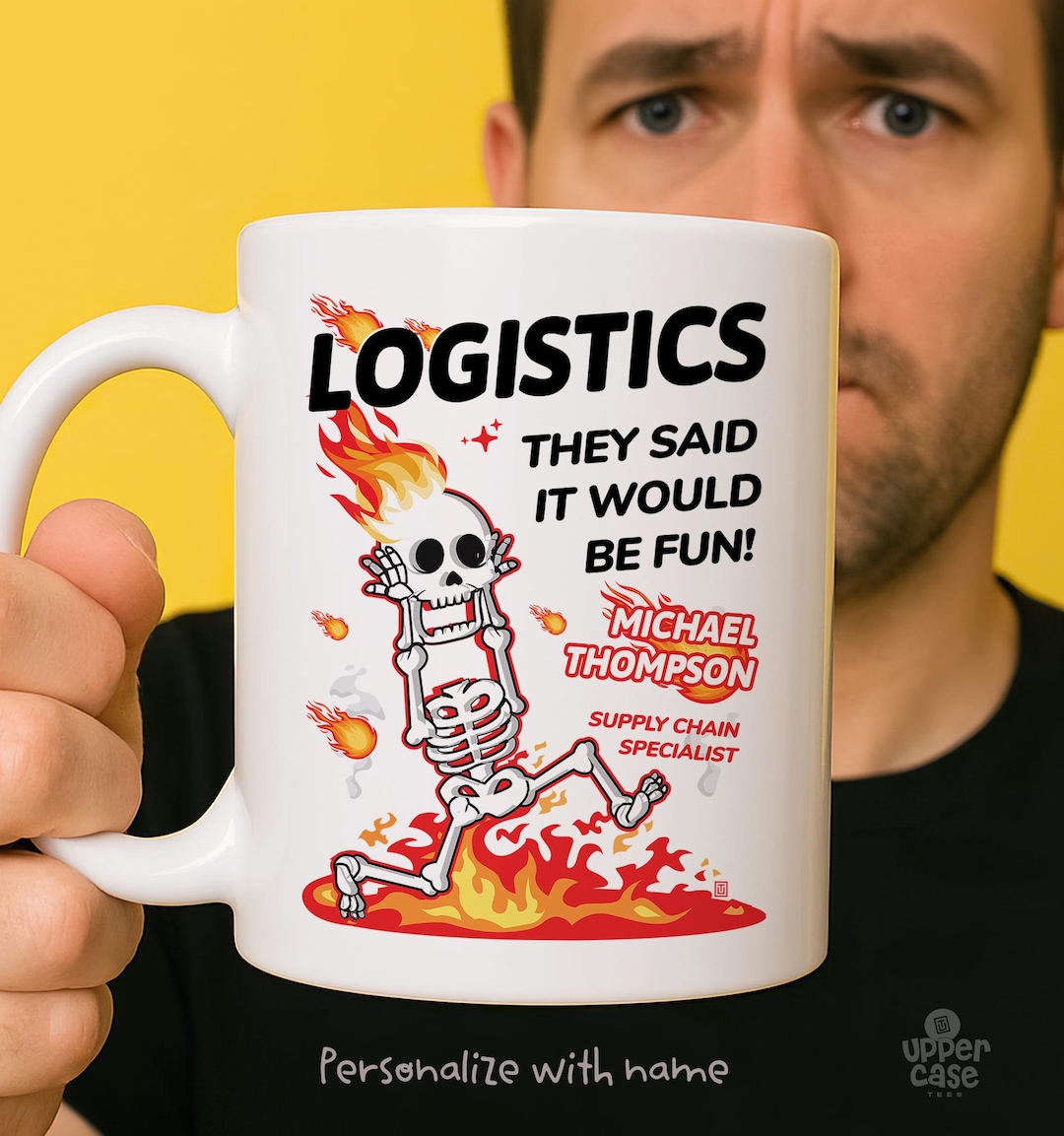Funny Logistics Mug - Supply Chain Gift Cup - Etsy
