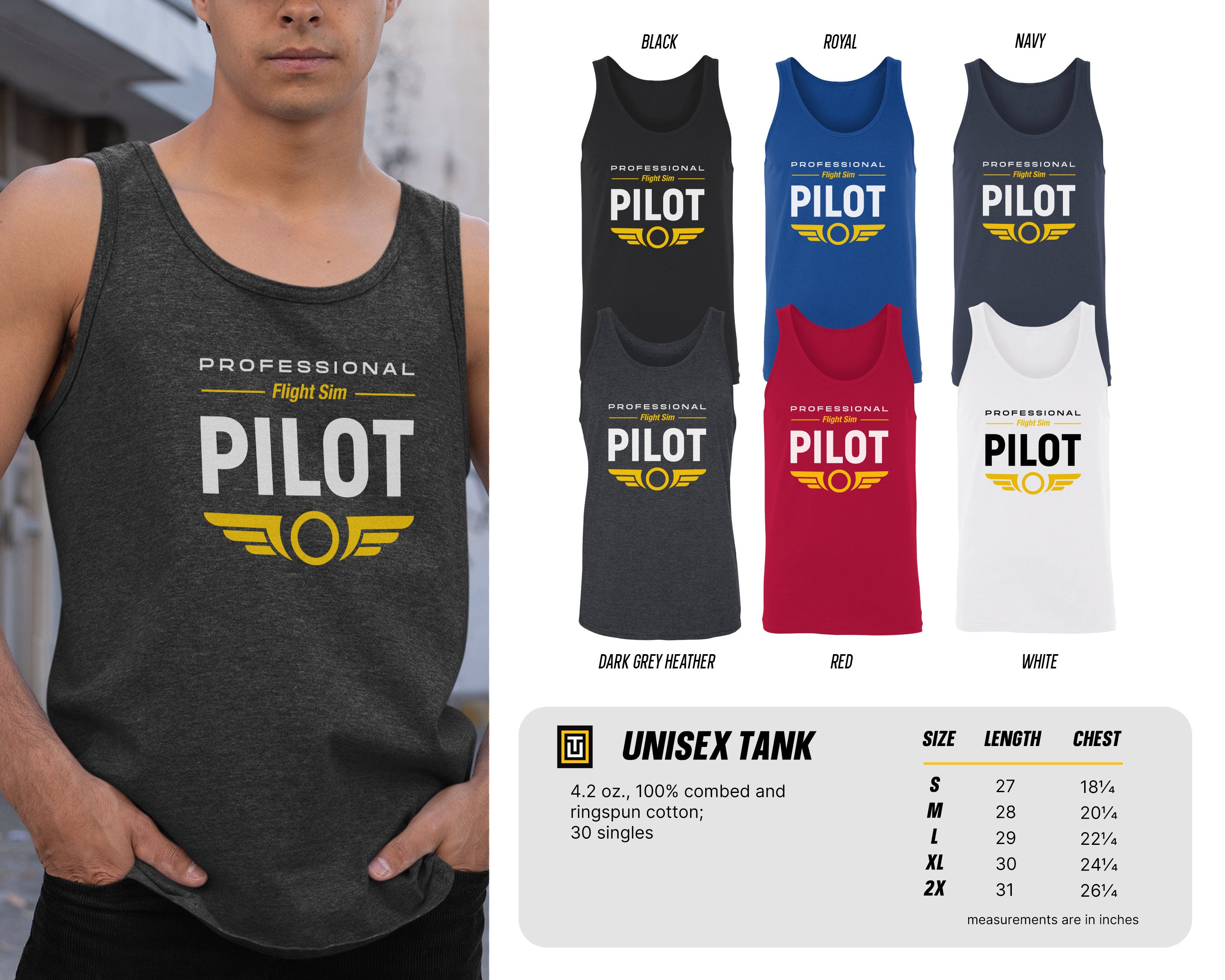 Professional Flight Sim Pilot Shirt, Flight Simulator Tee, Funny Pilot ...