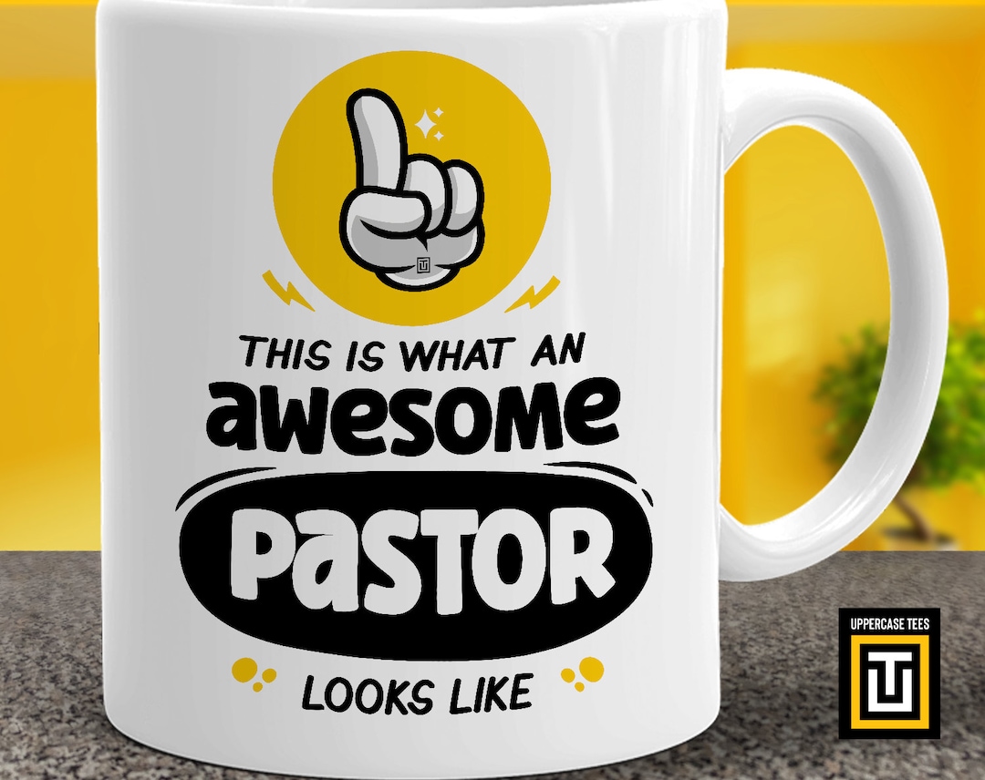 Pastor Gift, Pastor Mug, Pastor Appreciation Gift, This is What an ...