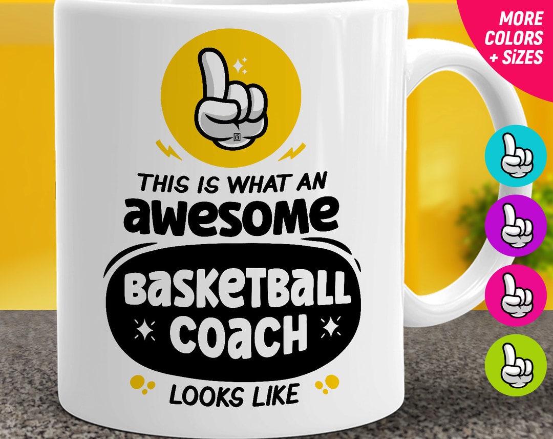 Basketball Coach Gift, This is What an Awesome Basketball Coach Looks ...