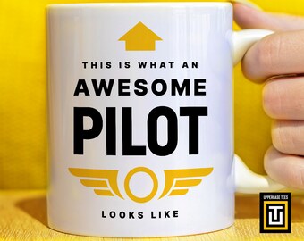 Pilot Gift, Gift for Pilot, Pilot Coffee Mug, Fantastic Pilot Mug ...