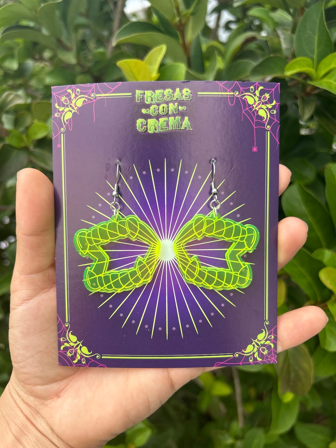 Neon Green Vampire Fangs - Etsy