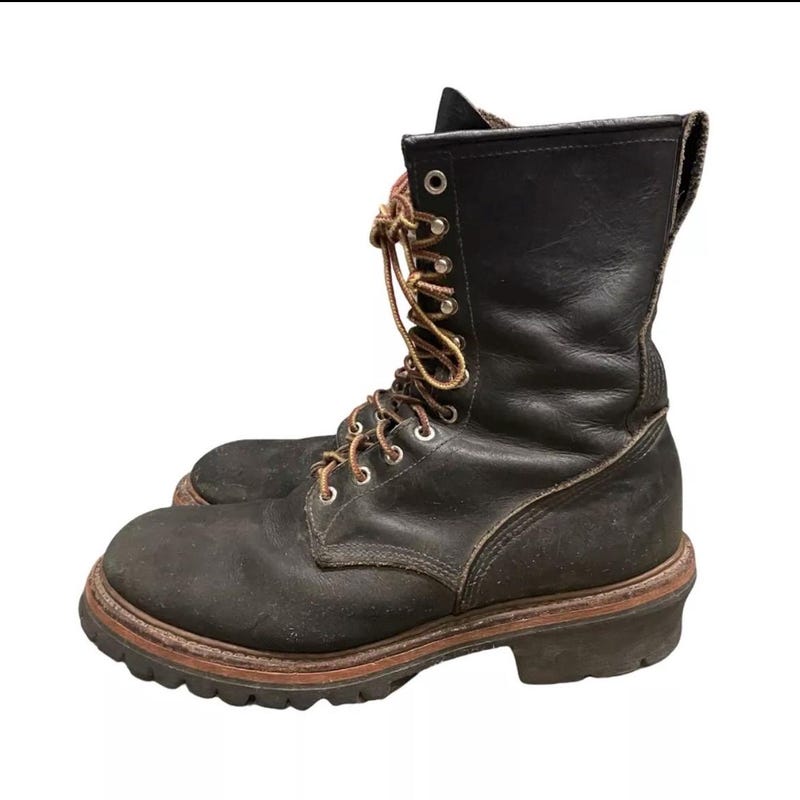 Logger Boots - Etsy