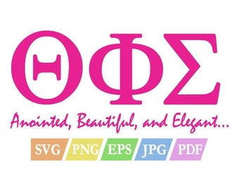 Theta Phi Alpha Svg - Etsy