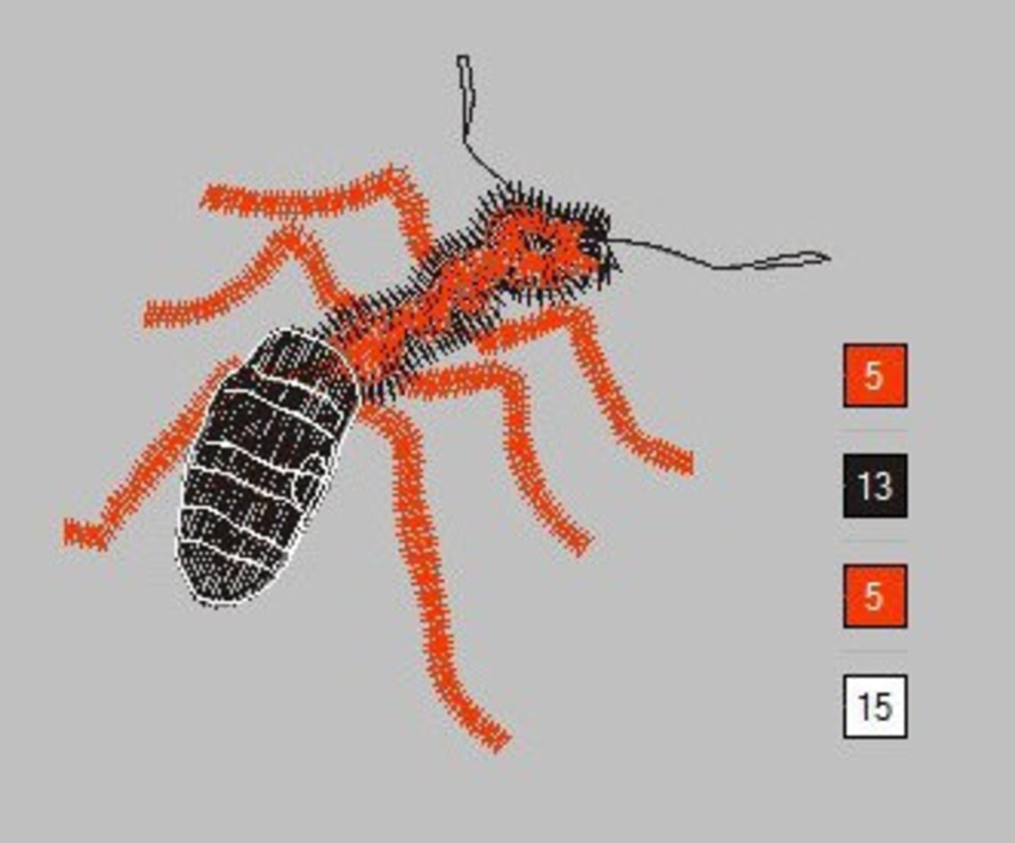 Ant Embroidery Design Machine Embroidery - Etsy