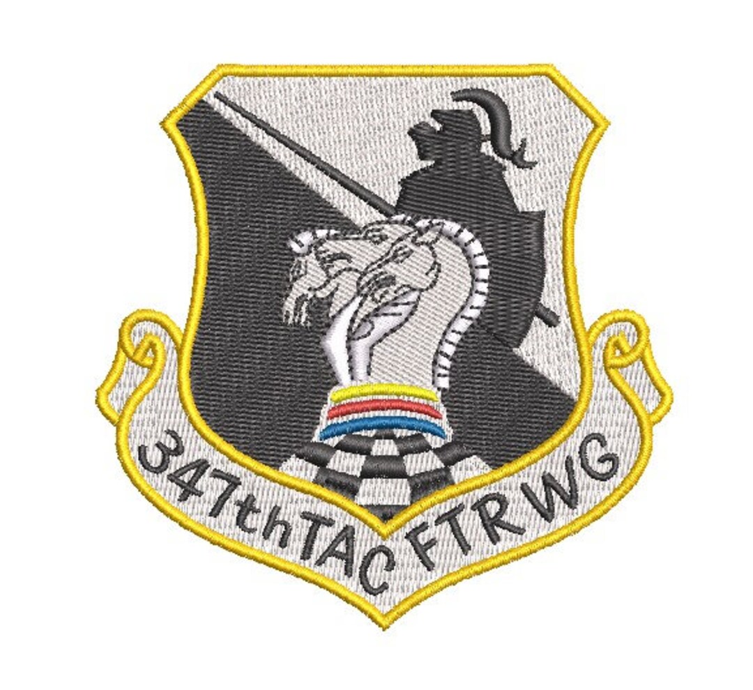 347th Rescue Wing Embroidery Design - Etsy