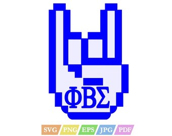 Phi Beta Sigma Hand Sign - Etsy