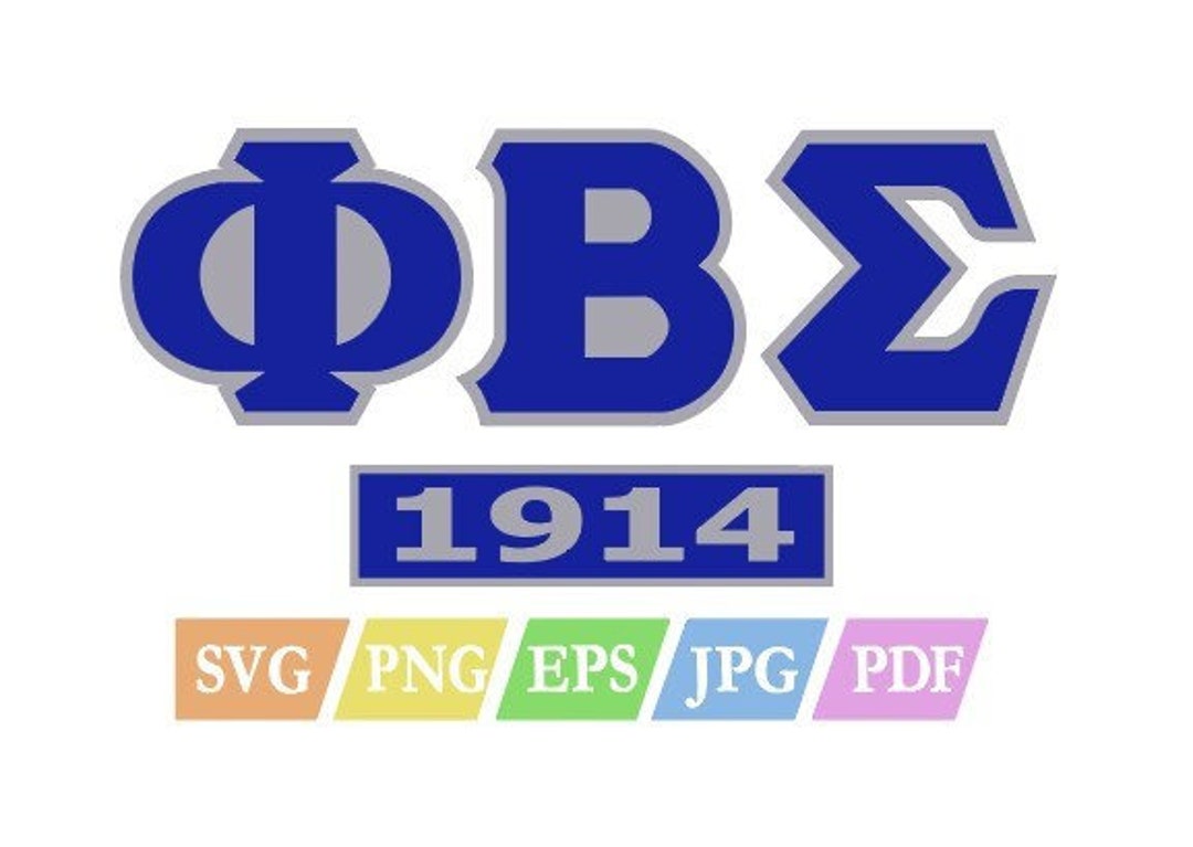 Phi Beta Sigma Svg Cricut Silhuette Pdfeps Cut File Etsy
