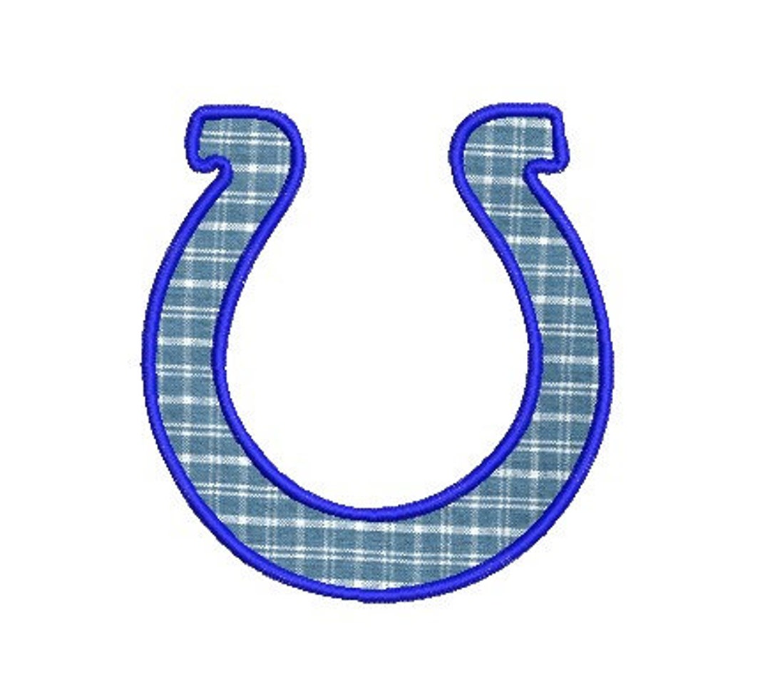 Horseshoe Applique Machine Embroidery Design - Etsy