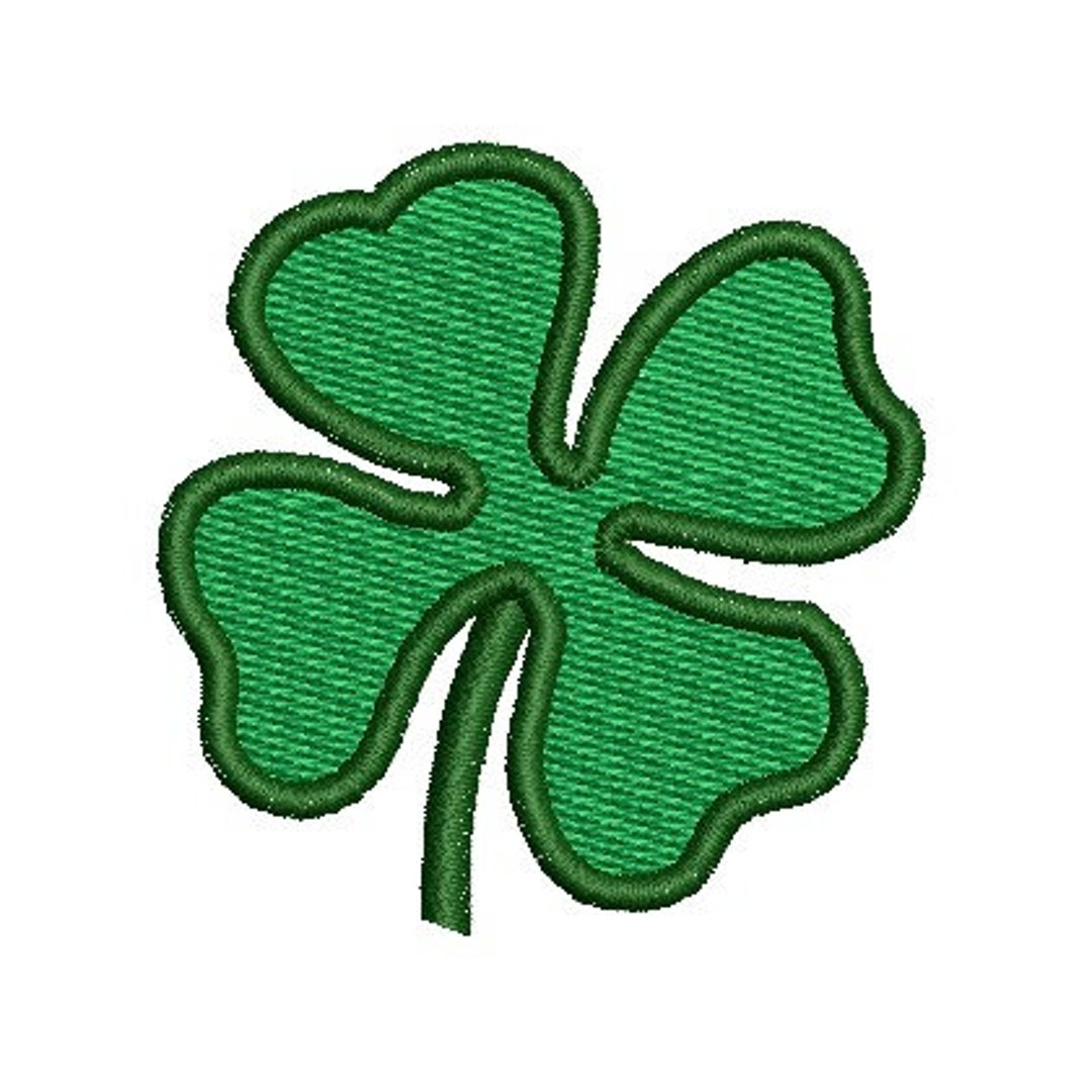 Shamrock Machine Embroidery Design - Etsy