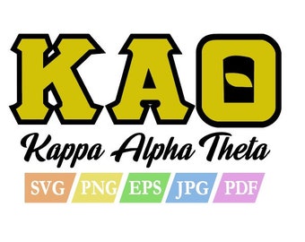 Kappa Alpha Theta Cricut - Etsy