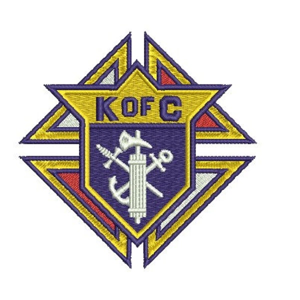Knights of Columbus Embroidery File - Etsy