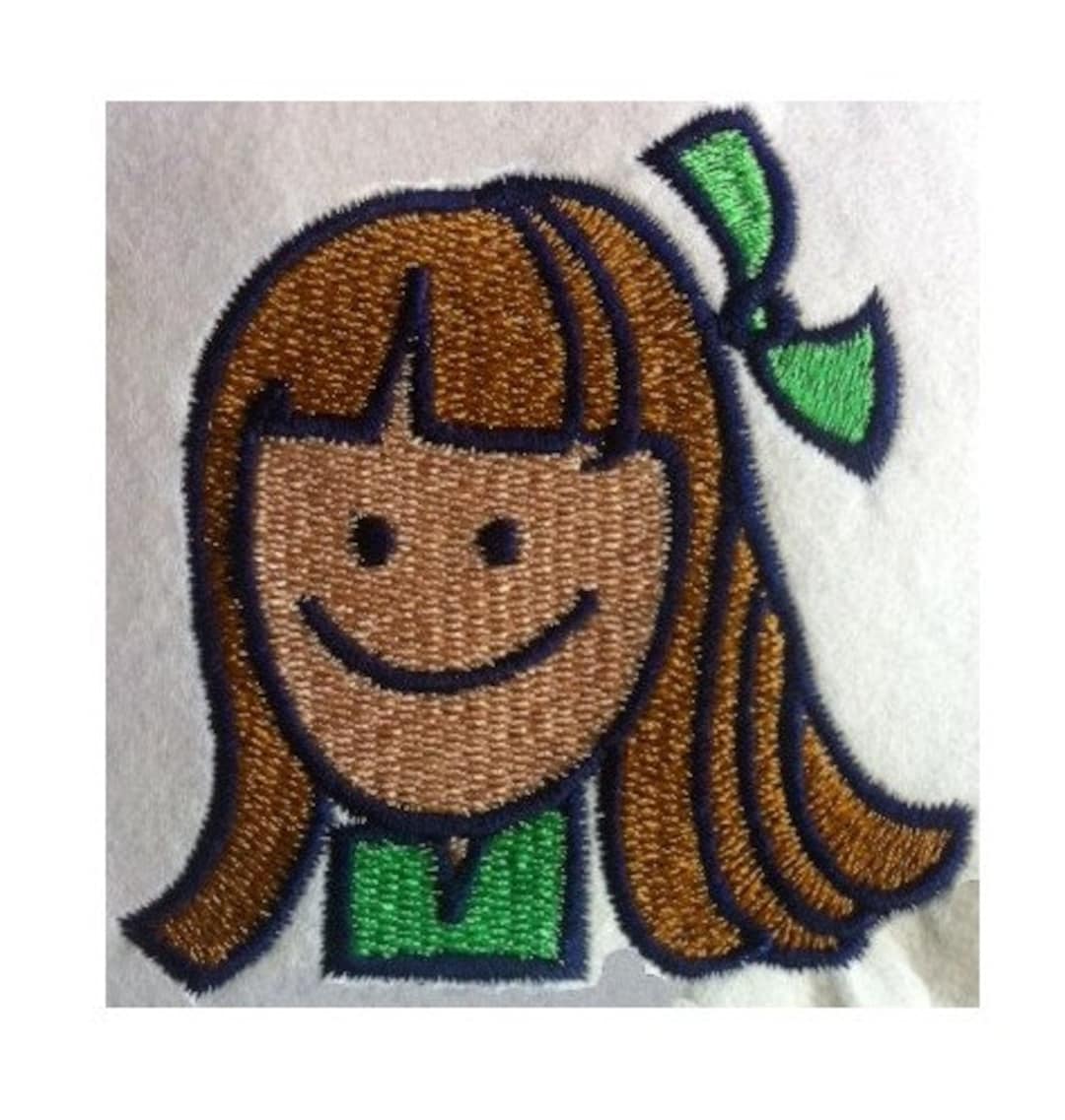 Girl Scout Machine Embroidery Design - Etsy
