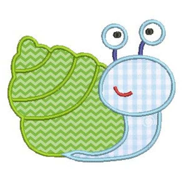 Snail Applique - Etsy