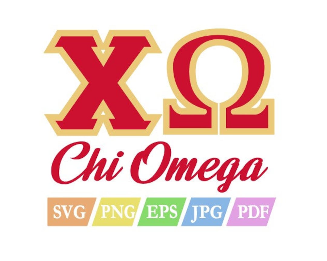Chi Omega Tau Beta Sigma Svg Cricut Silhuette Jpg Pdfeps - Etsy
