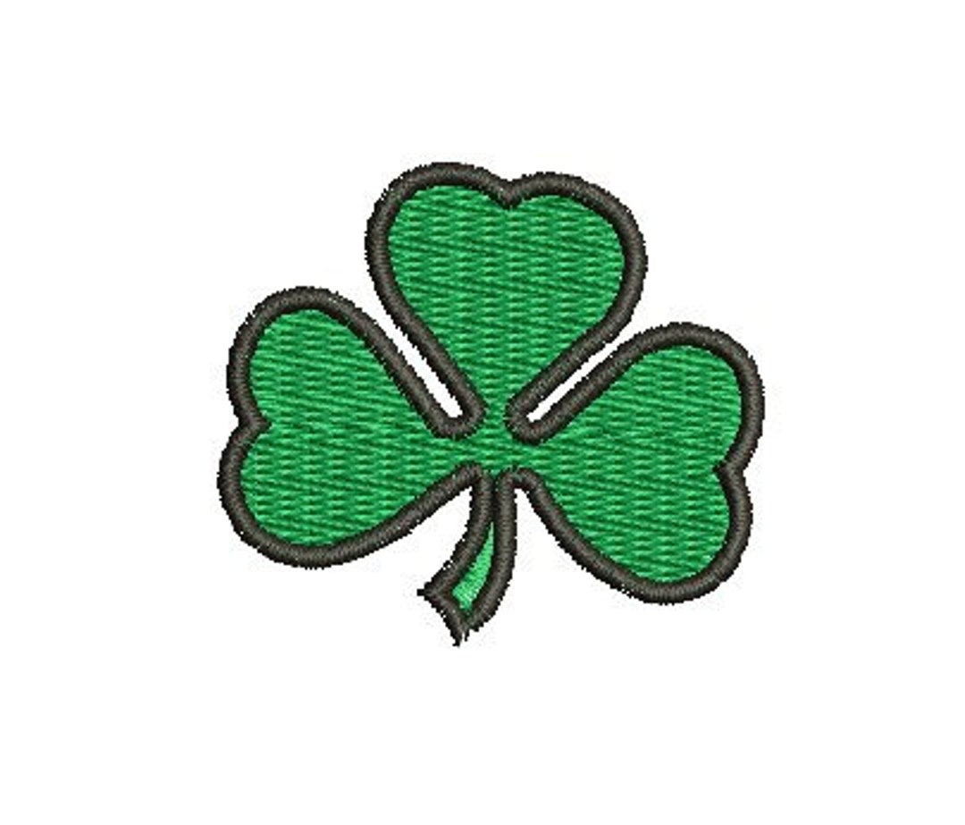 Shamrock Machine Embroidery Design - Etsy