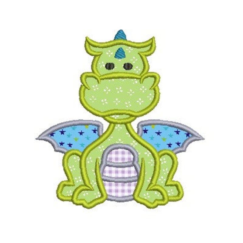 Dragon Applique - Etsy