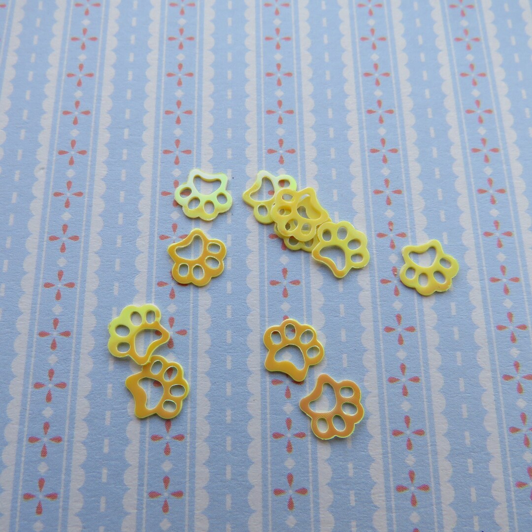 Dog Paw Confetti Various Colours - Etsy
