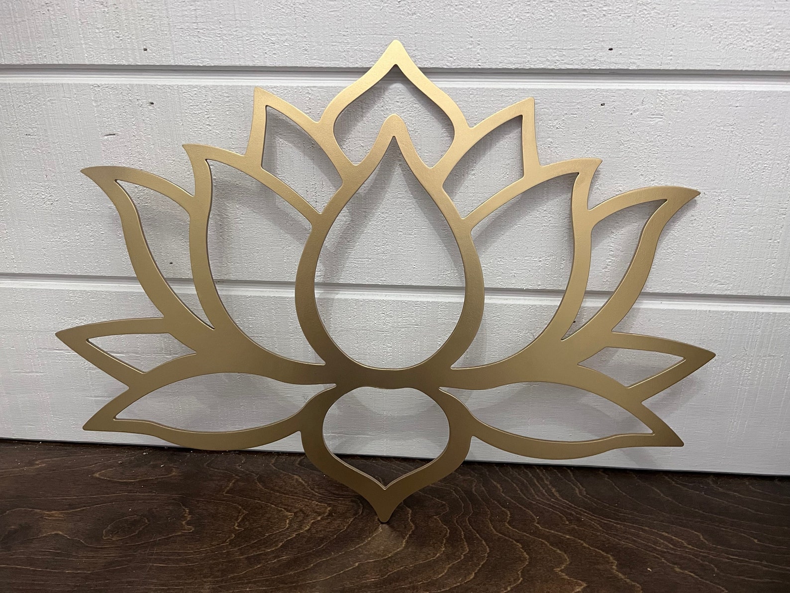 Custom Wooden Laser Cut Lotus Flower Large Wooden Lotus - Etsy