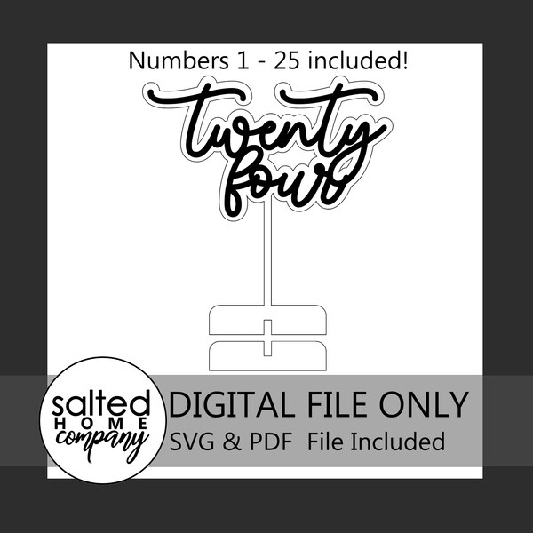 Table Markers - Etsy