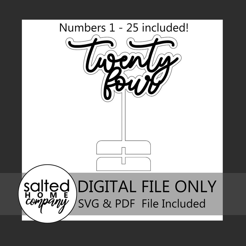 Table Markers - Etsy