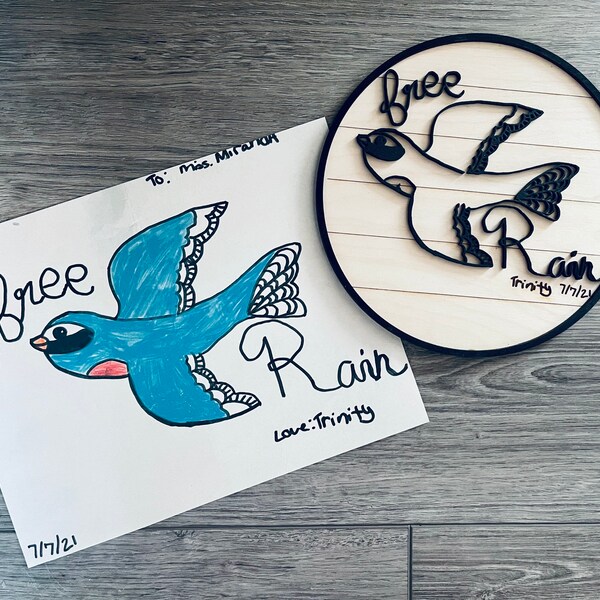 3d Kids Line Drawing - Etsy