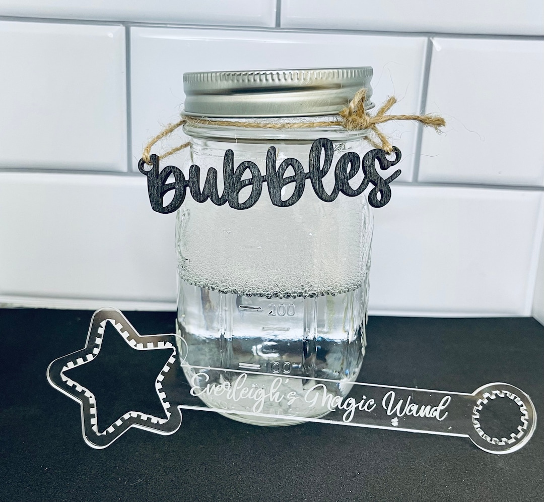 Custom Acrylic Bubble Wands Kids Bubble Wands Bubble Magic Wand ...