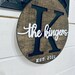 Custom Last Name Sign - Wooden Laser Cut Family Sign - Farmhouse Cutout ...