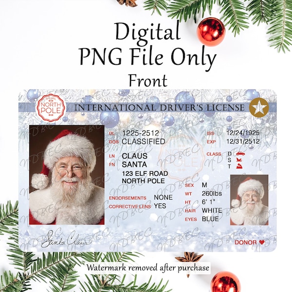 Santa Sublimation Designs - Etsy