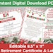 Editable Elf Retirement Letter | Digital Download + Printable | PDF ...
