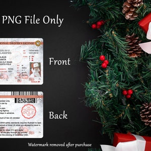 African American Santa Claus License PNG, RED ORNAMENT, Sublimation ...