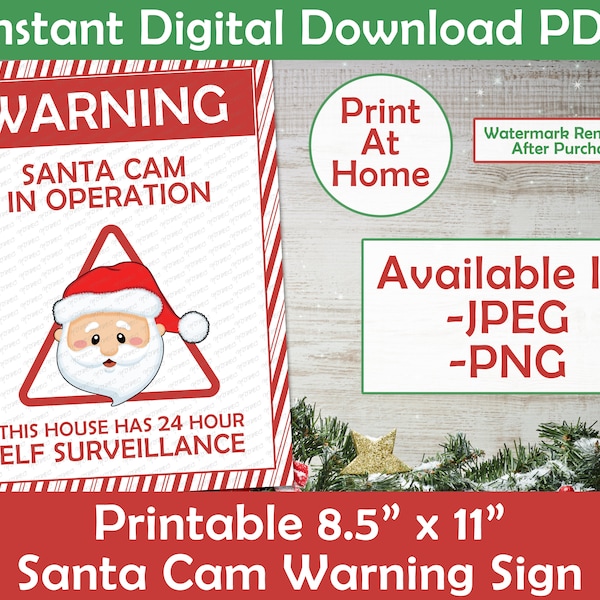 Letter to Santa Sign - Etsy