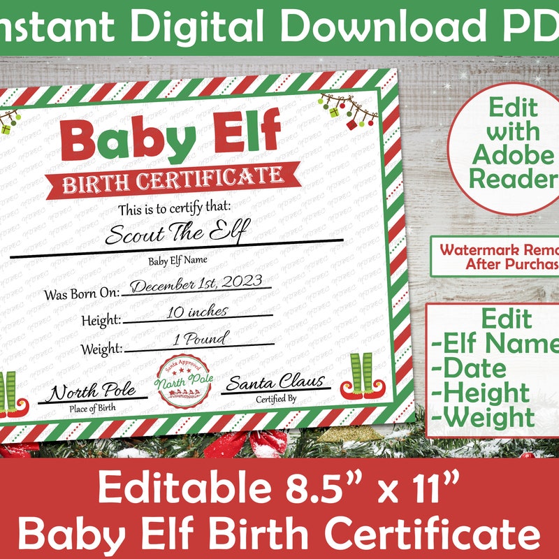 Santa Letters for Babies - Etsy