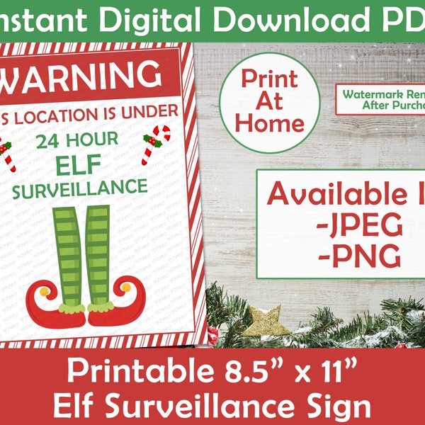 Elf Surveillance - Etsy