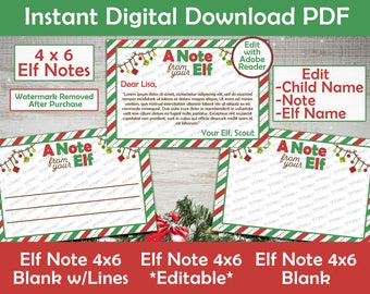 Editable Santa Naughty List Printable Customizable Official - Etsy