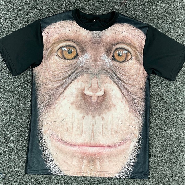 Funny Monkey Tshirt - Etsy