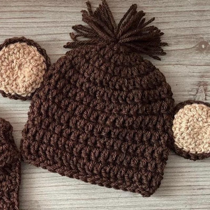 Monkey Hat - Etsy