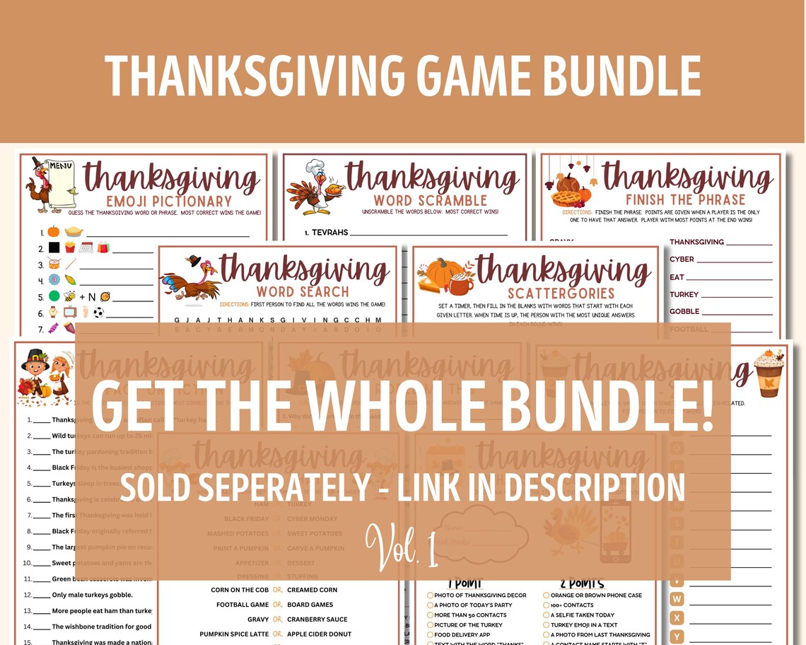 Thanksgiving Fact or Fiction Game | Printable Thanksgiving Game Digital ...
